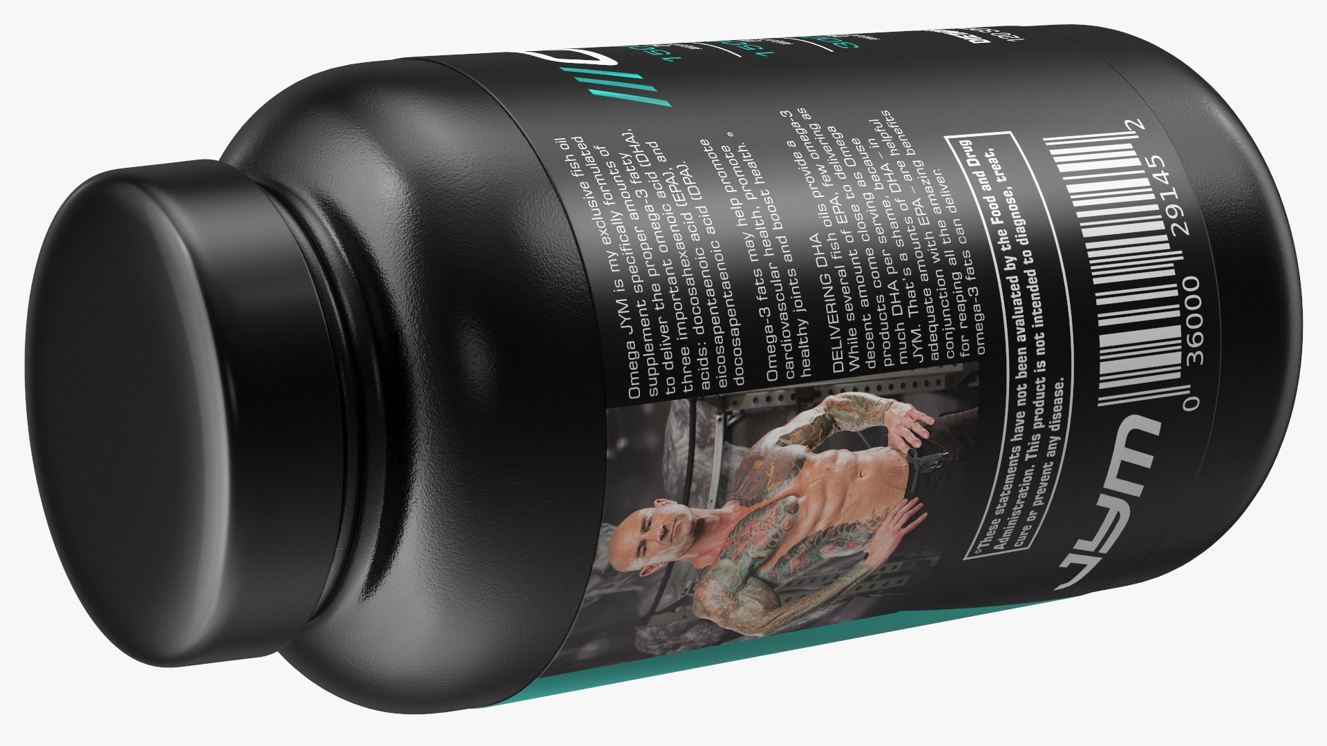 Omega JYM Omega3 Fish Oil 3D Model - TurboSquid 1775659