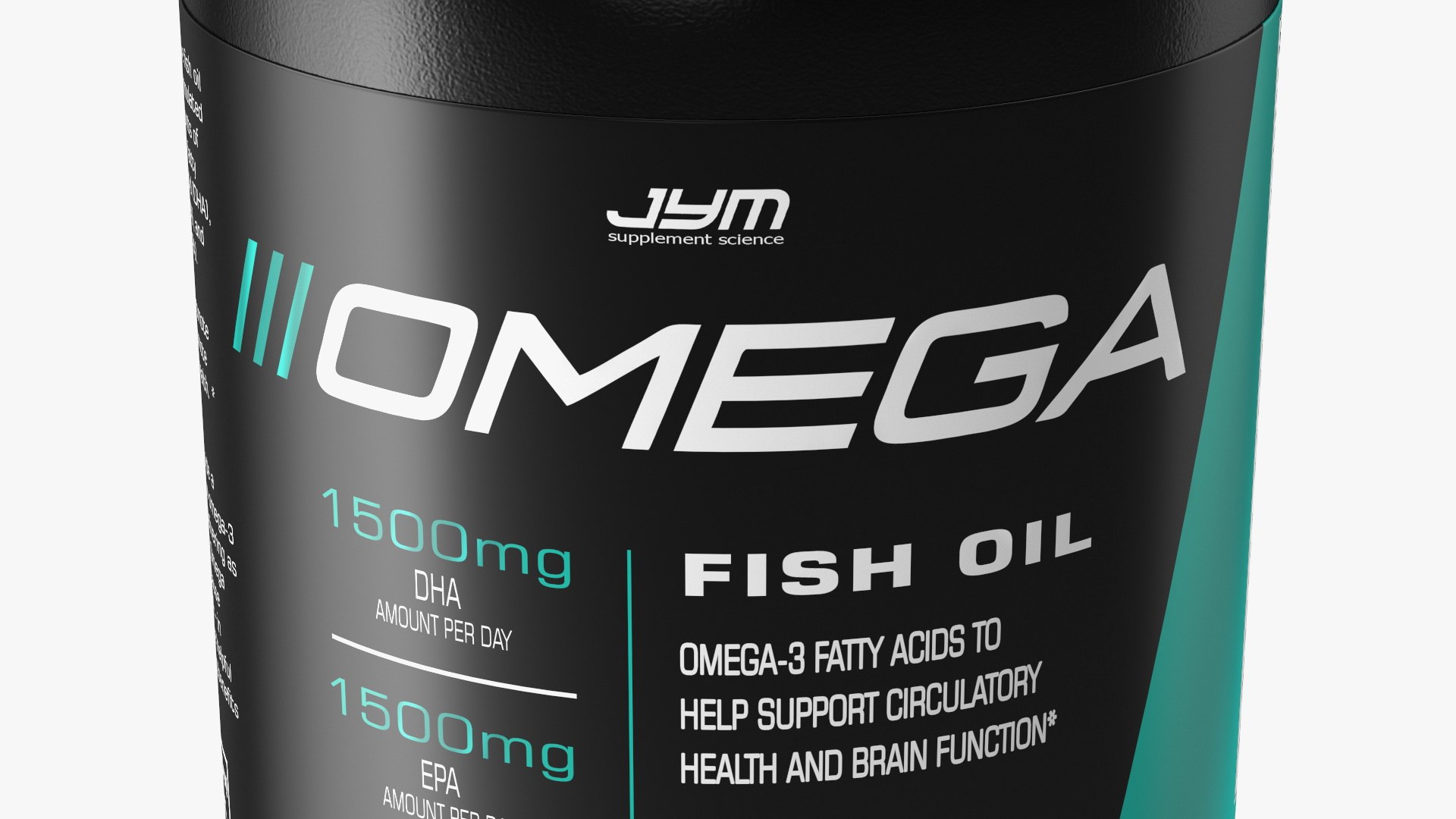 Omega JYM Omega3 Fish Oil 3D Model - TurboSquid 1775659