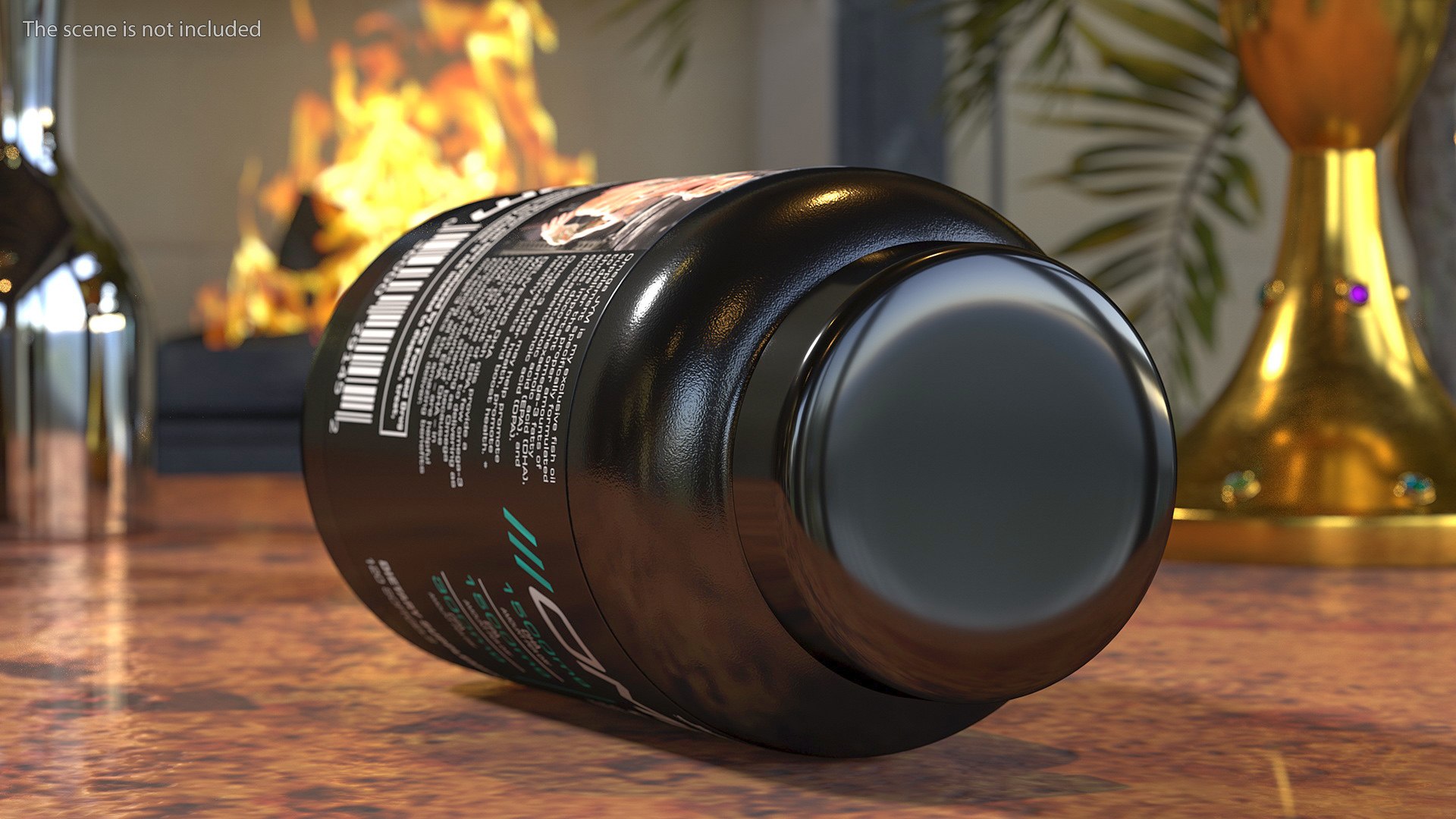 Omega JYM Omega3 Fish Oil 3D Model - TurboSquid 1775659