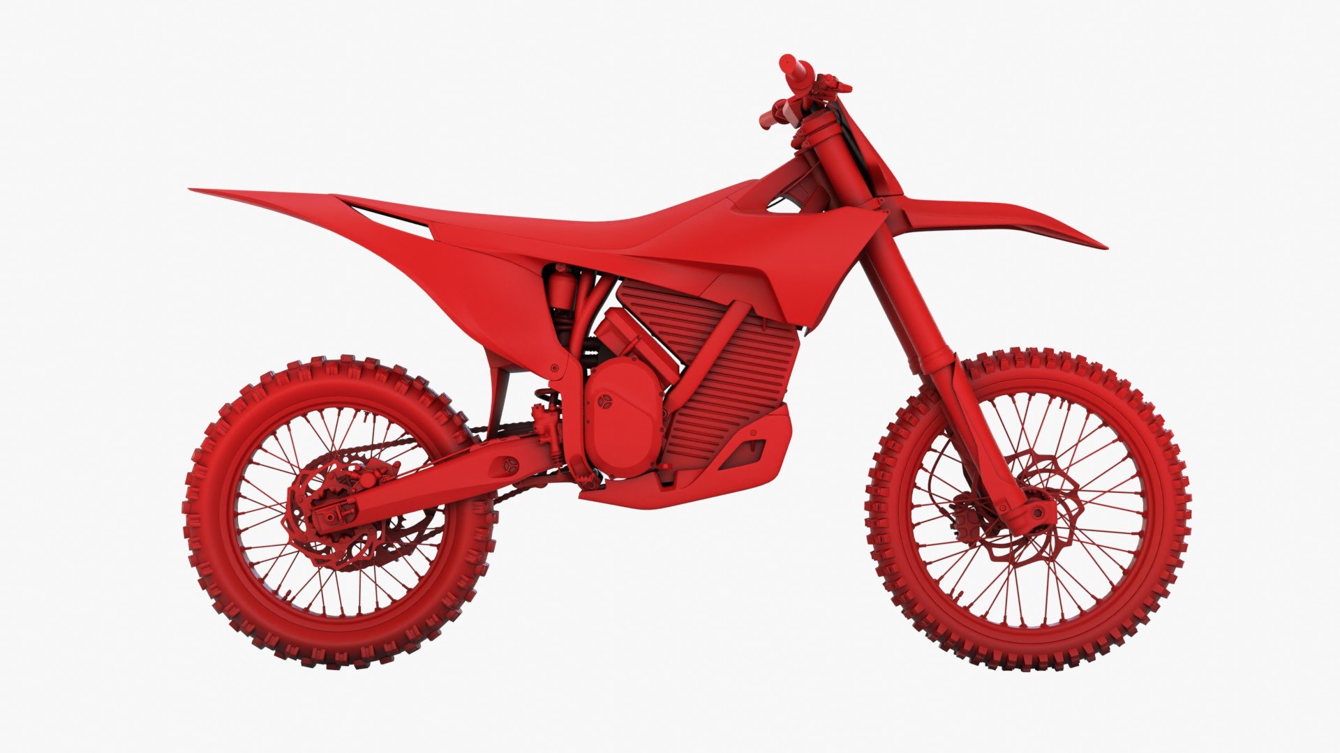 Stark Varg Motocross Bike 3D Model Modelo 3D - TurboSquid 2015218