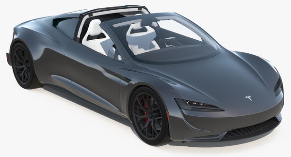 Tesla cars big roadster model - TurboSquid 1285539
