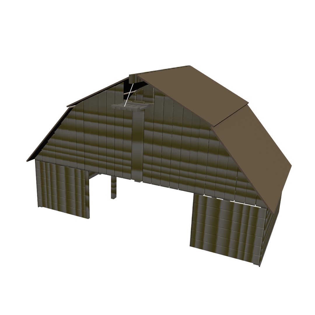 3d Model Barn Farm Building
