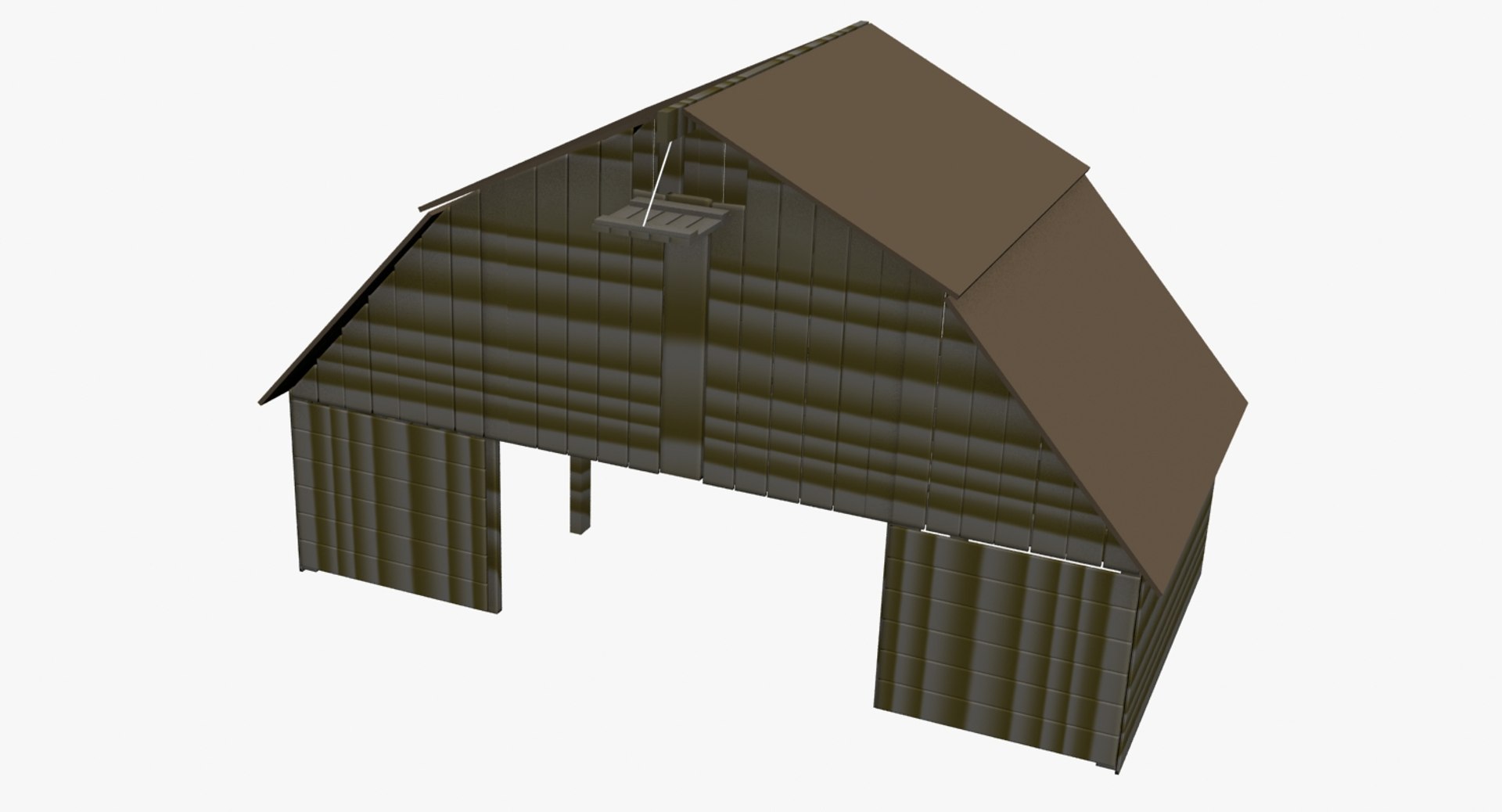 3d Model Barn Farm Building