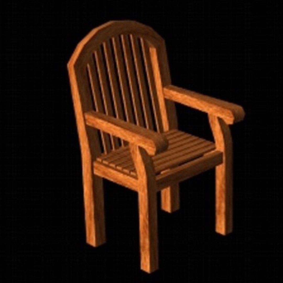 3d Model Patio Furniture Chair