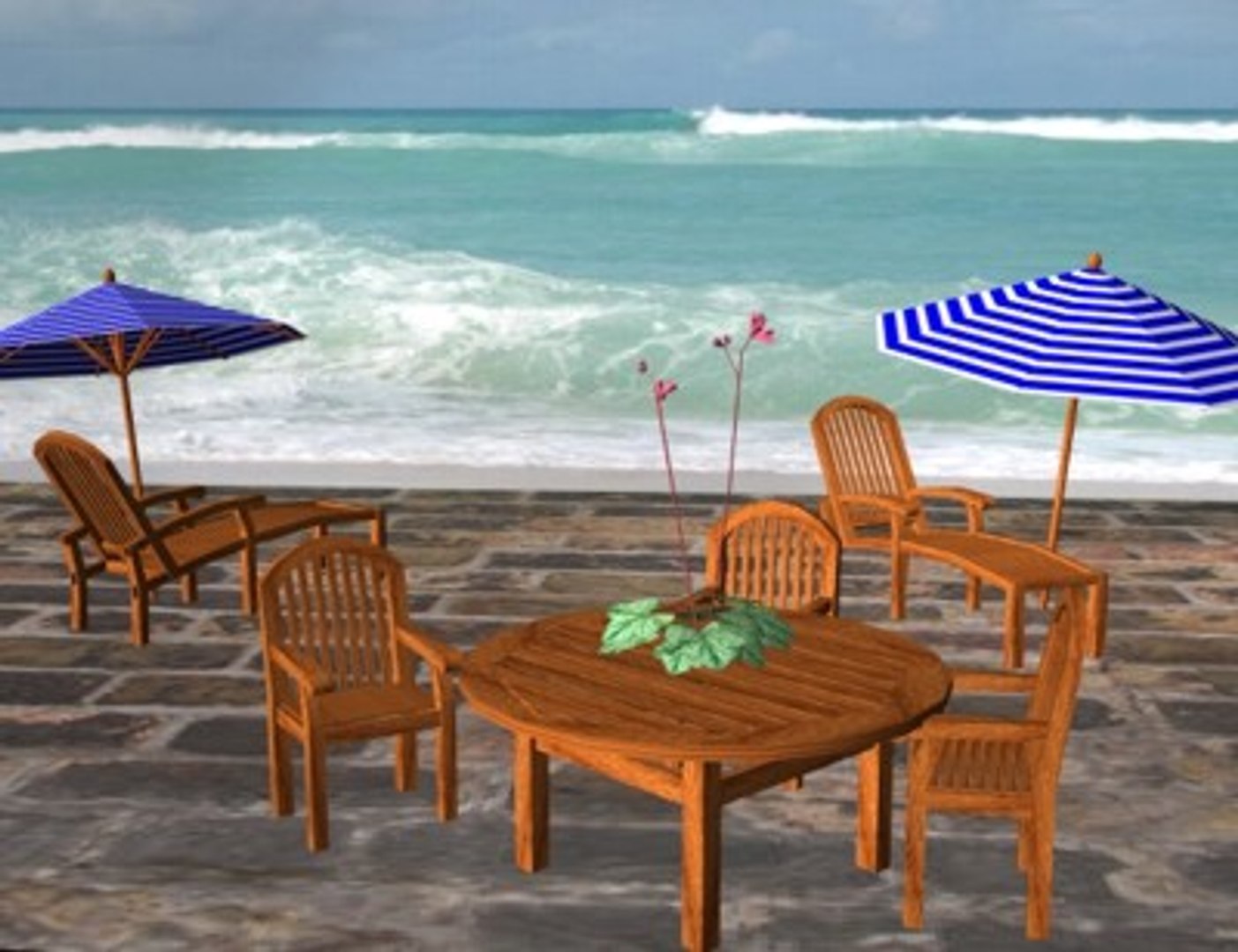 3d Model Patio Furniture Chair