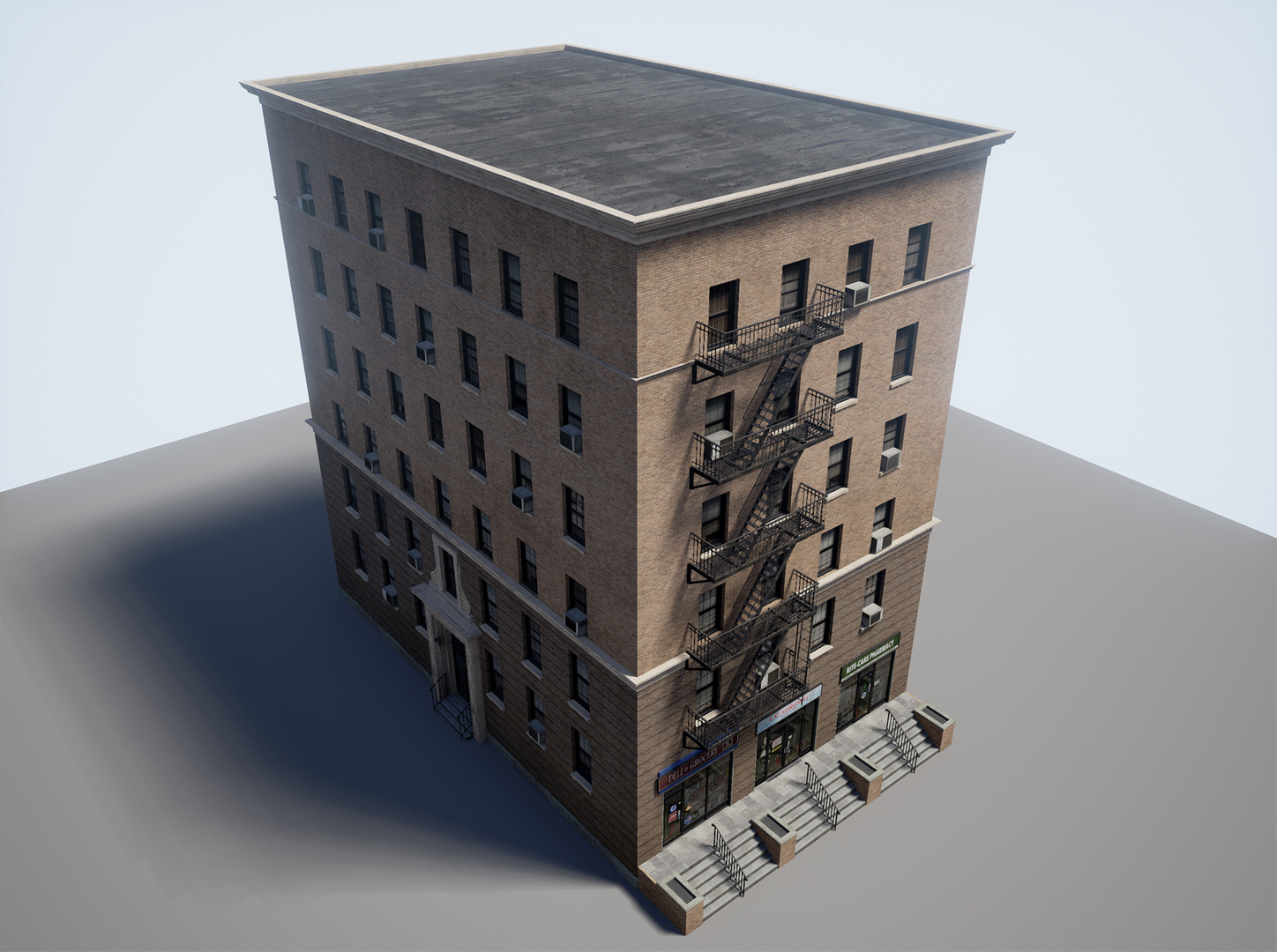 3d model building engines unreal