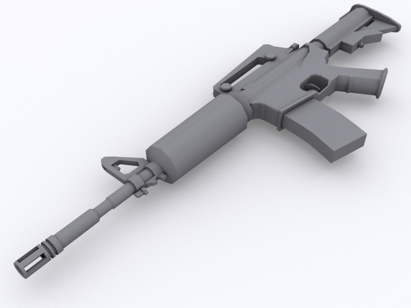 Free Optimized M4a1 3d Model