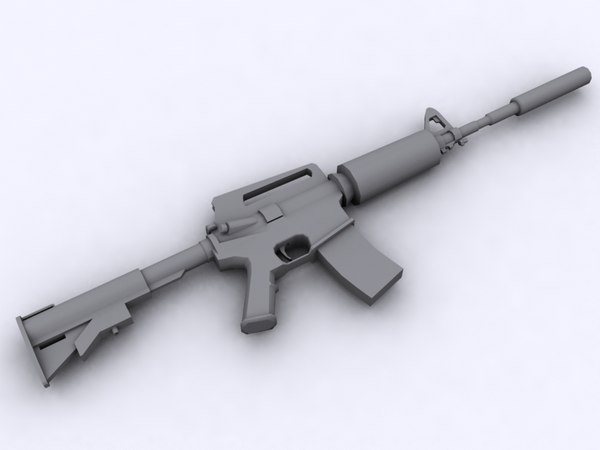 modelo 3d m4a1 optimizado gratis - TurboSquid 305642