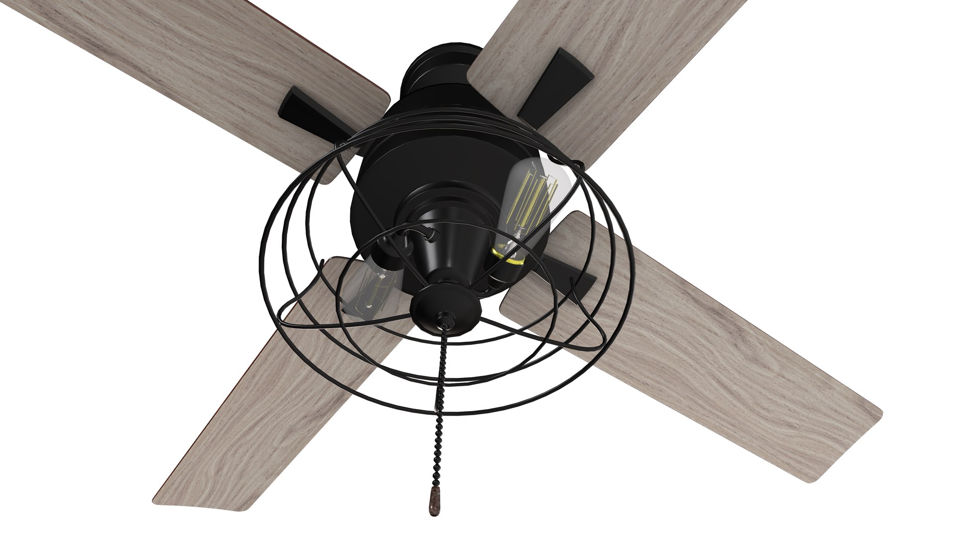 3D Designer Ceiling Fan 3D Model Model - TurboSquid 1925091