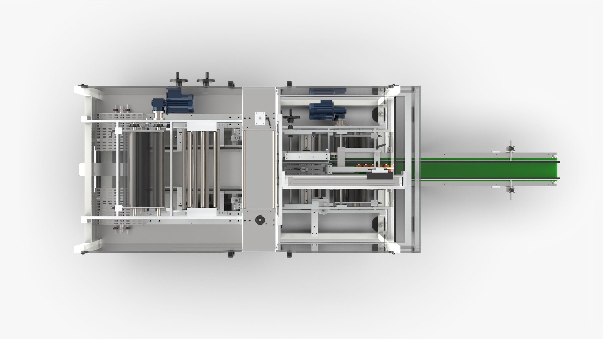 3D Automatic Carton Wrapping Film Machine - TurboSquid 2008611