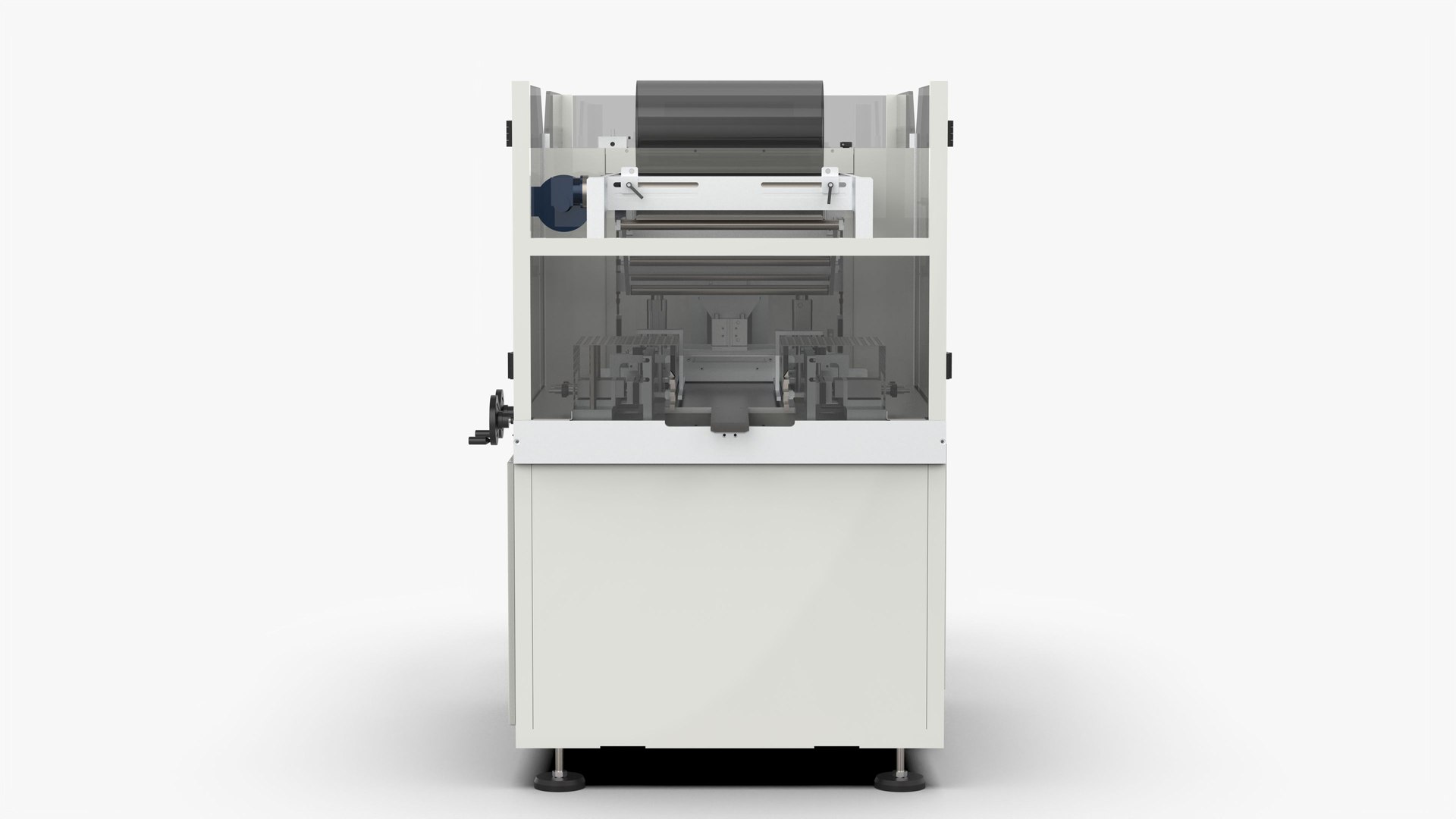 3D Automatic Carton Wrapping Film Machine - TurboSquid 2008611