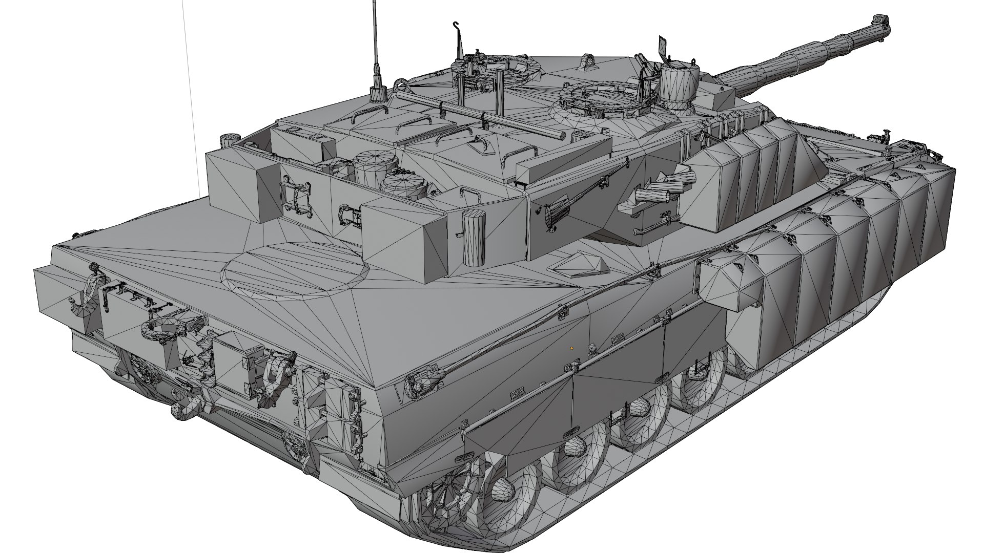 3D Tank C1 Ariete - TurboSquid 1851158