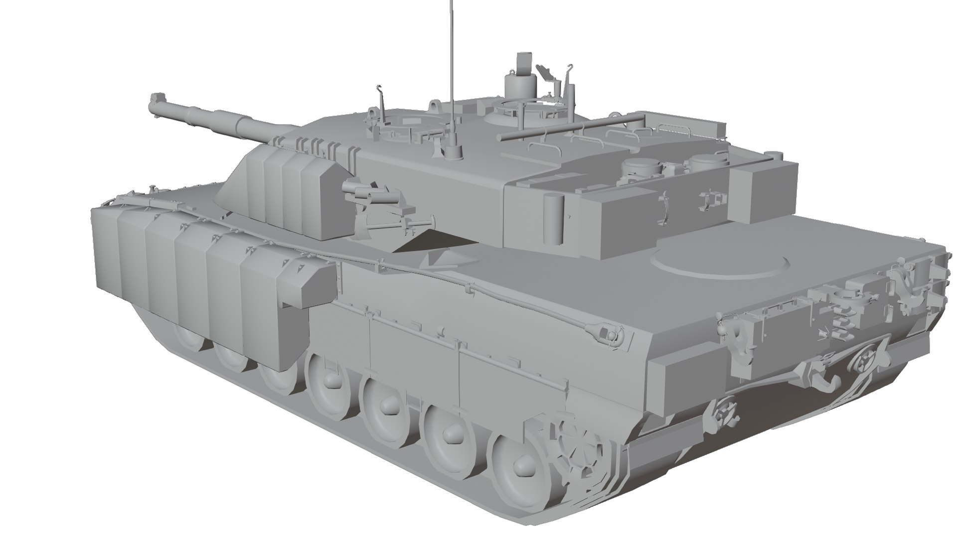 3D Tank C1 Ariete - TurboSquid 1851158