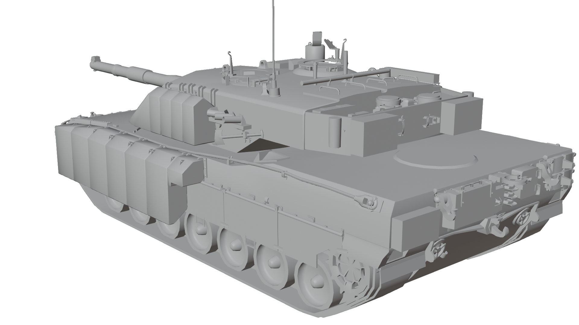 3D Tank C1 Ariete - TurboSquid 1851158