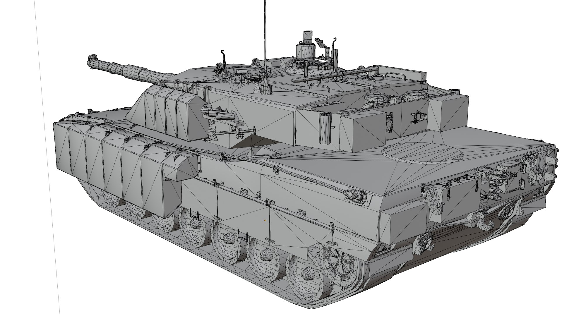 3D Tank C1 Ariete - TurboSquid 1851158