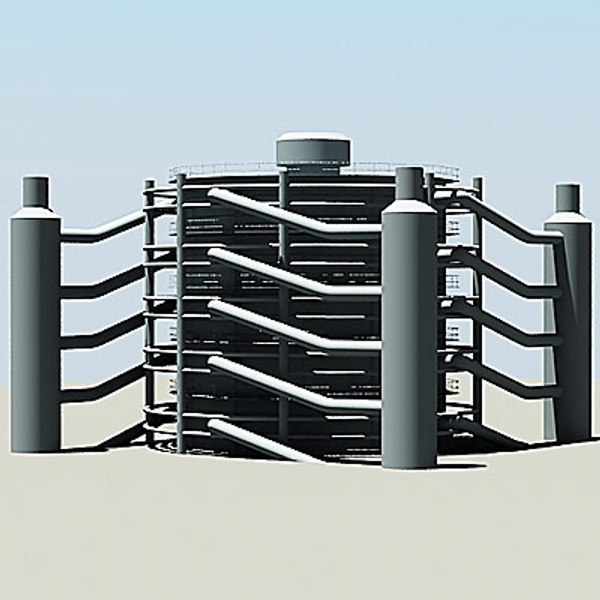 modelo 3d Silo 4 - TurboSquid 398316
