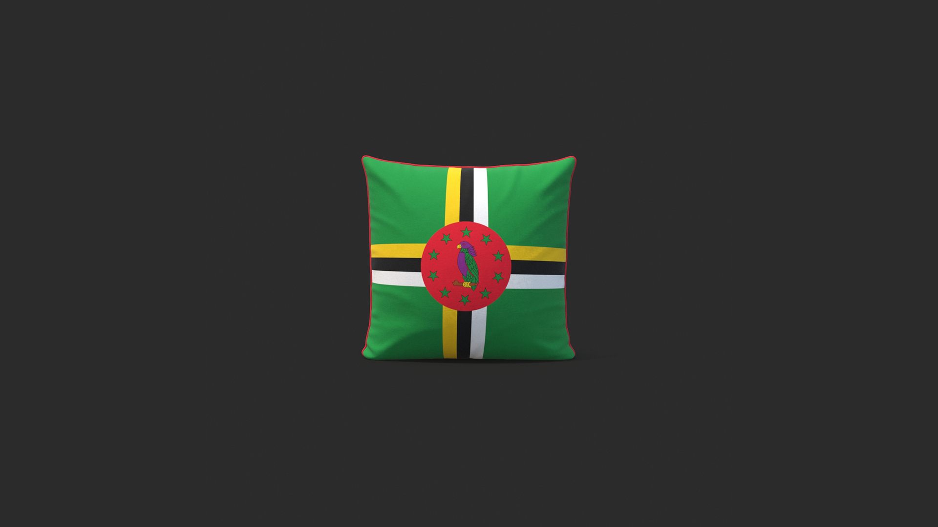 Dominica Flag Pillow 3D Model - TurboSquid 2055182