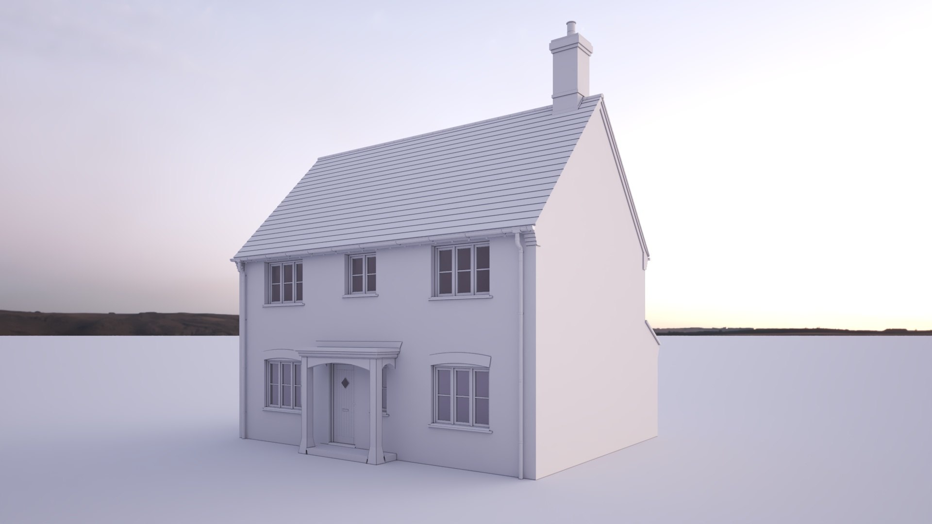 3D Model British House Bosc 3C2 - TurboSquid 2219354