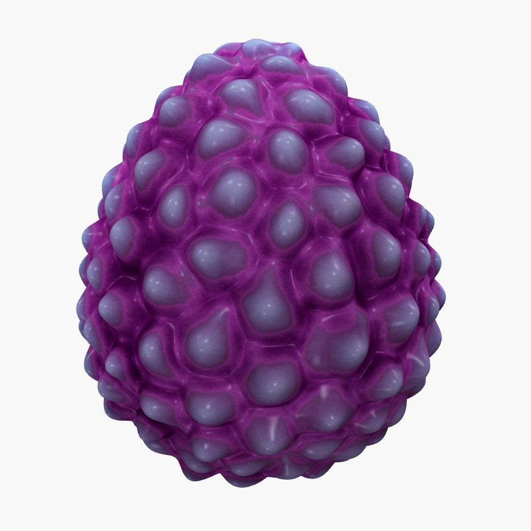 alien egg 3d model