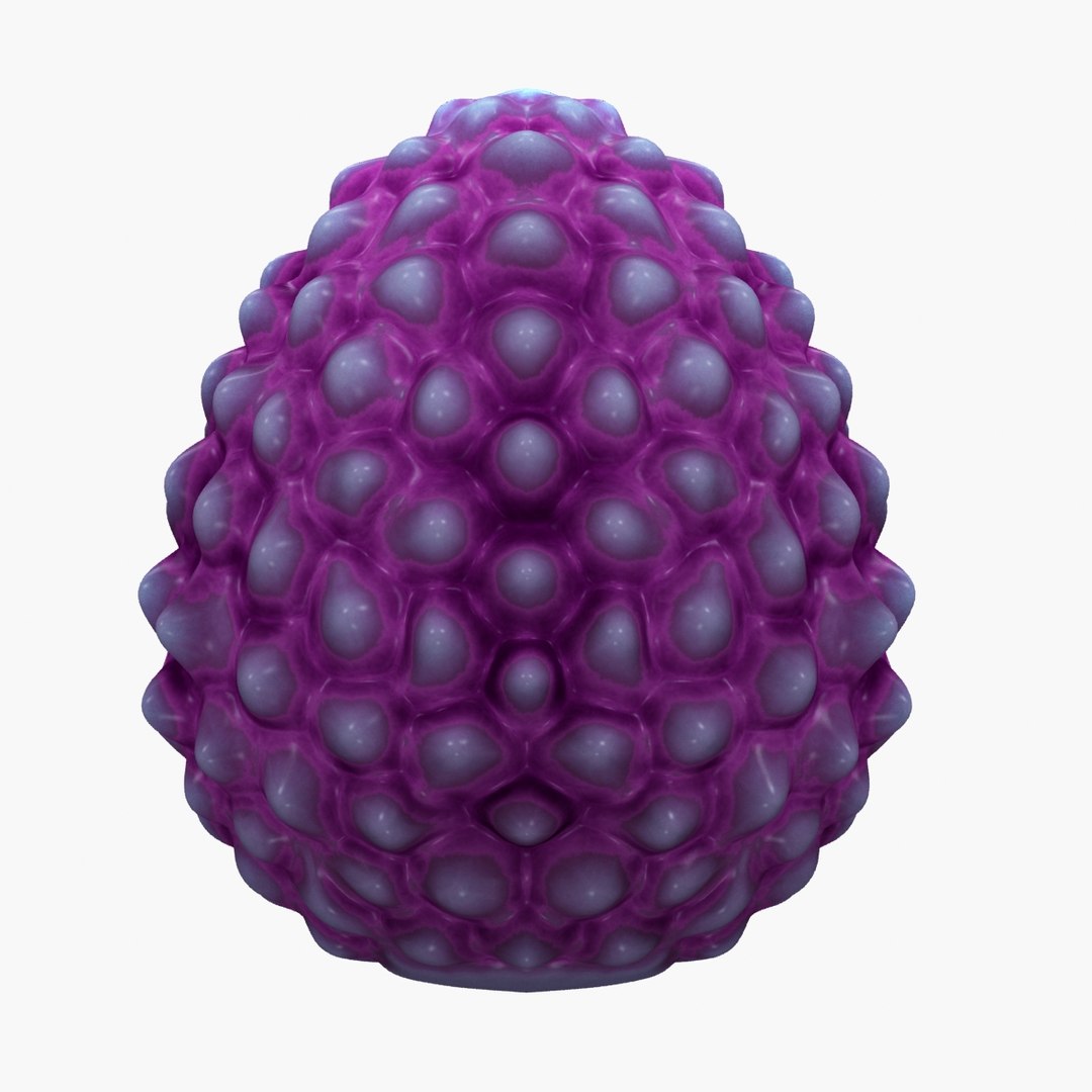 alien egg 3d model