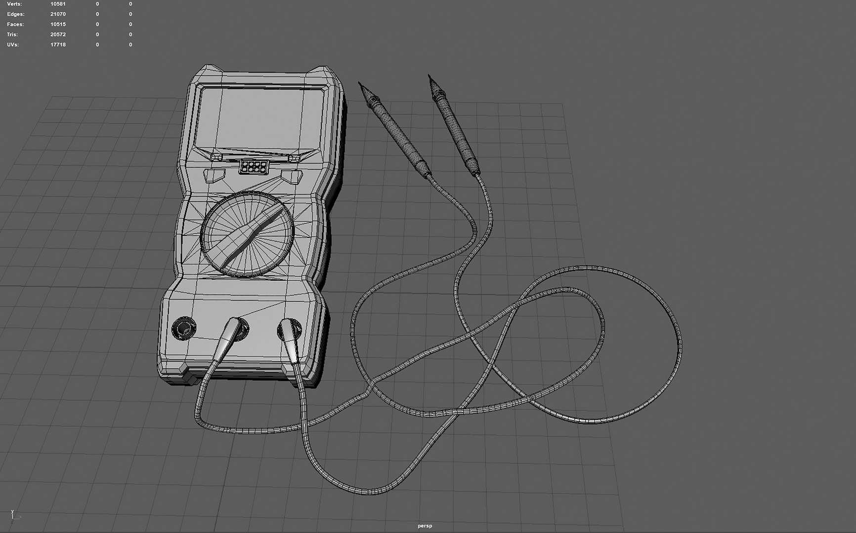 3D Digital Multimeter Model - TurboSquid 1870888
