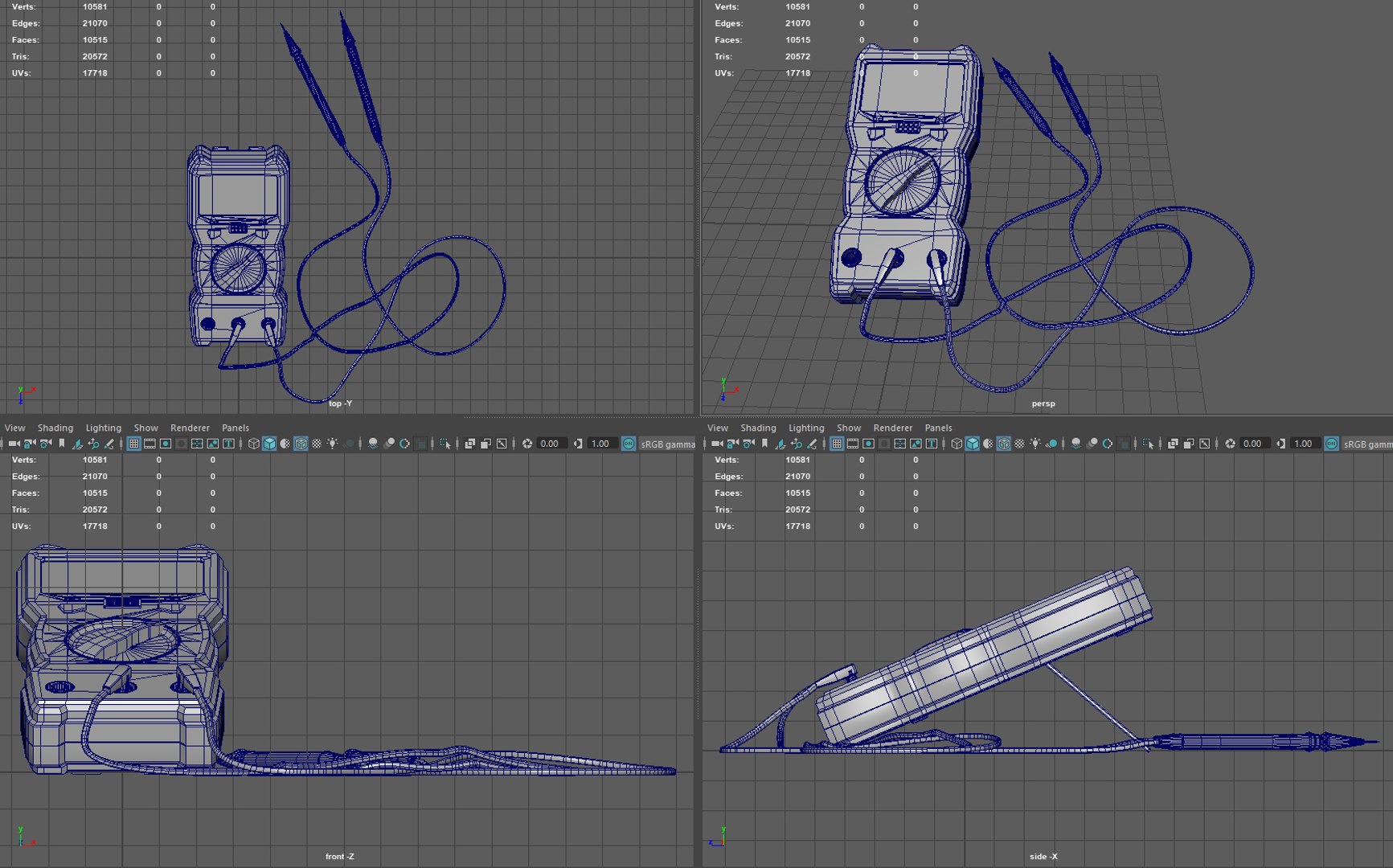 3D Digital Multimeter Model - TurboSquid 1870888