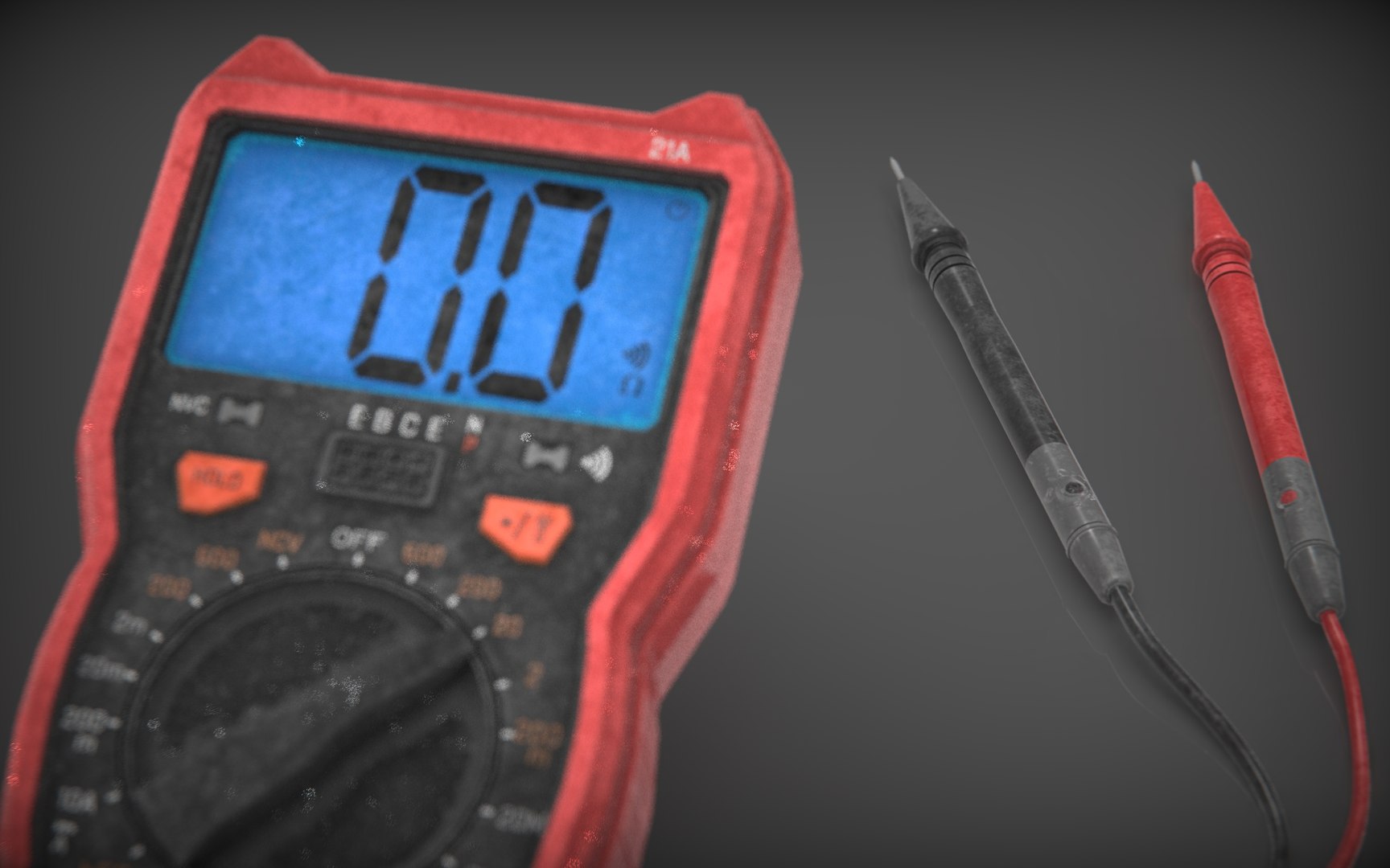 3D Digital Multimeter Model - TurboSquid 1870888