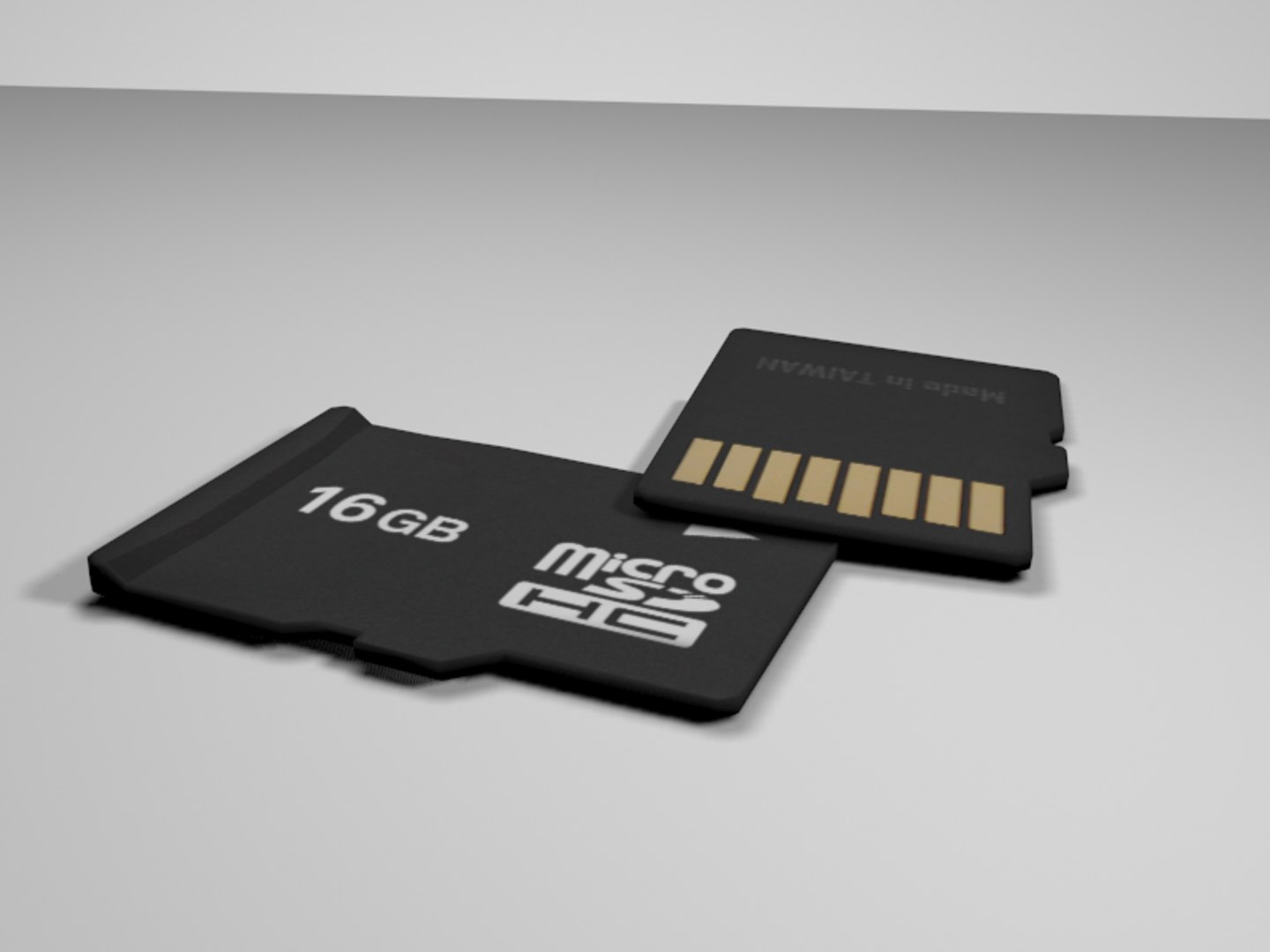 modelo 3d Micro Sd Lowpoly - TurboSquid 966241