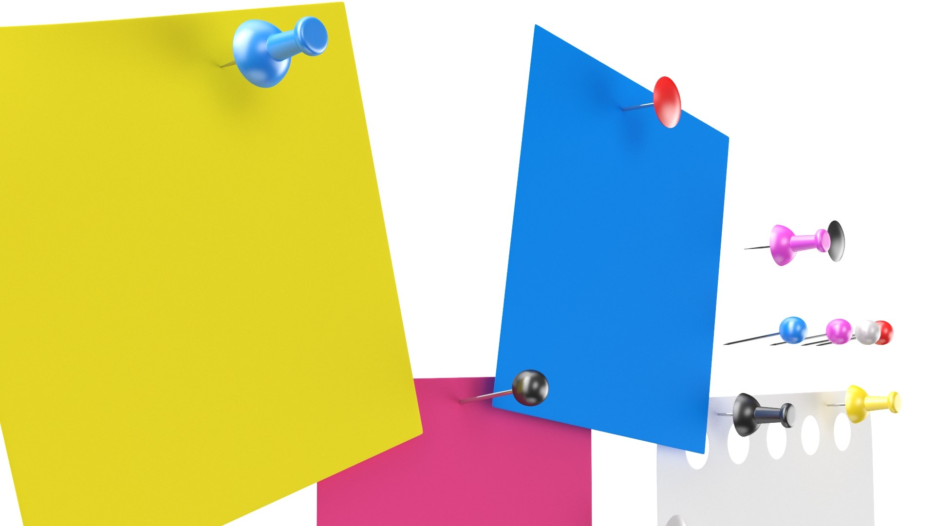 Sticky Notes 3D - TurboSquid 1922690