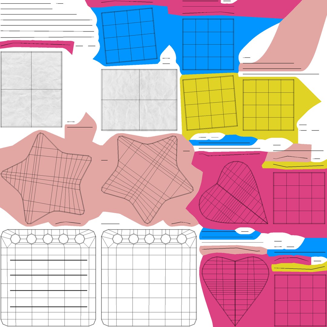 Sticky Notes 3D - TurboSquid 1922690