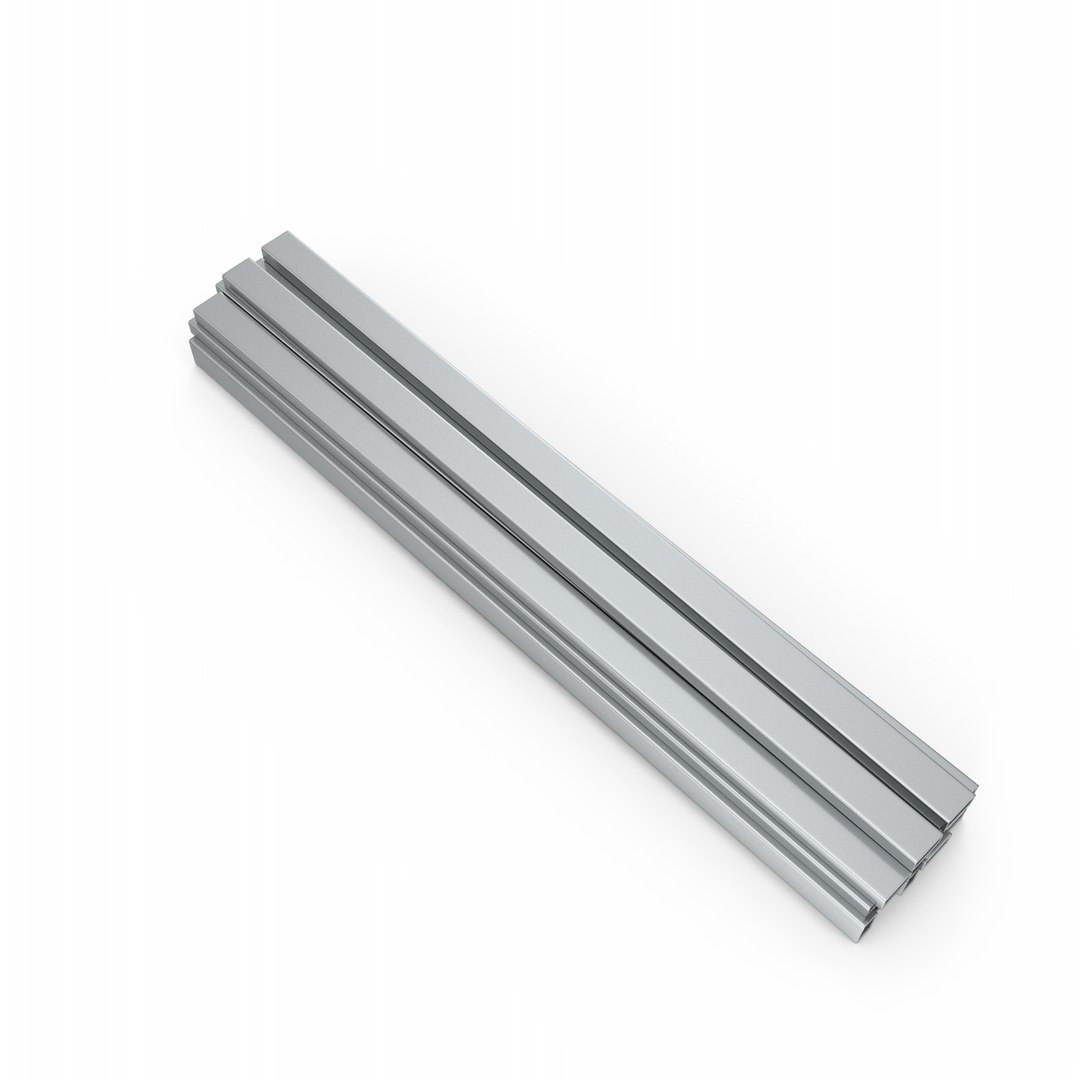 3D Stack Of Steel Bars - TurboSquid 2088097