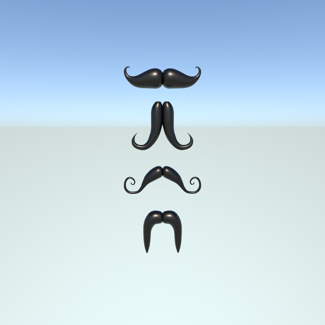 Moustache 3D Model 3D Model - TurboSquid 2347888