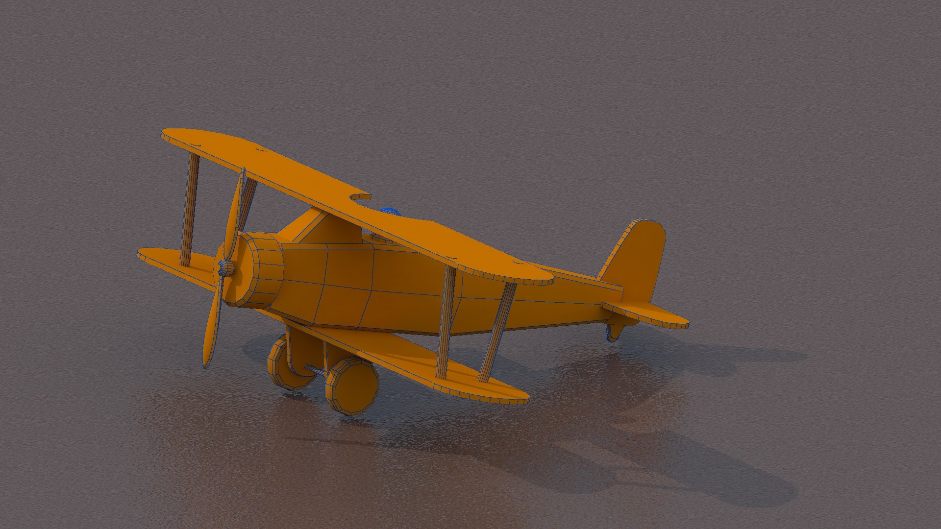 Wooden Toy Plane Max
