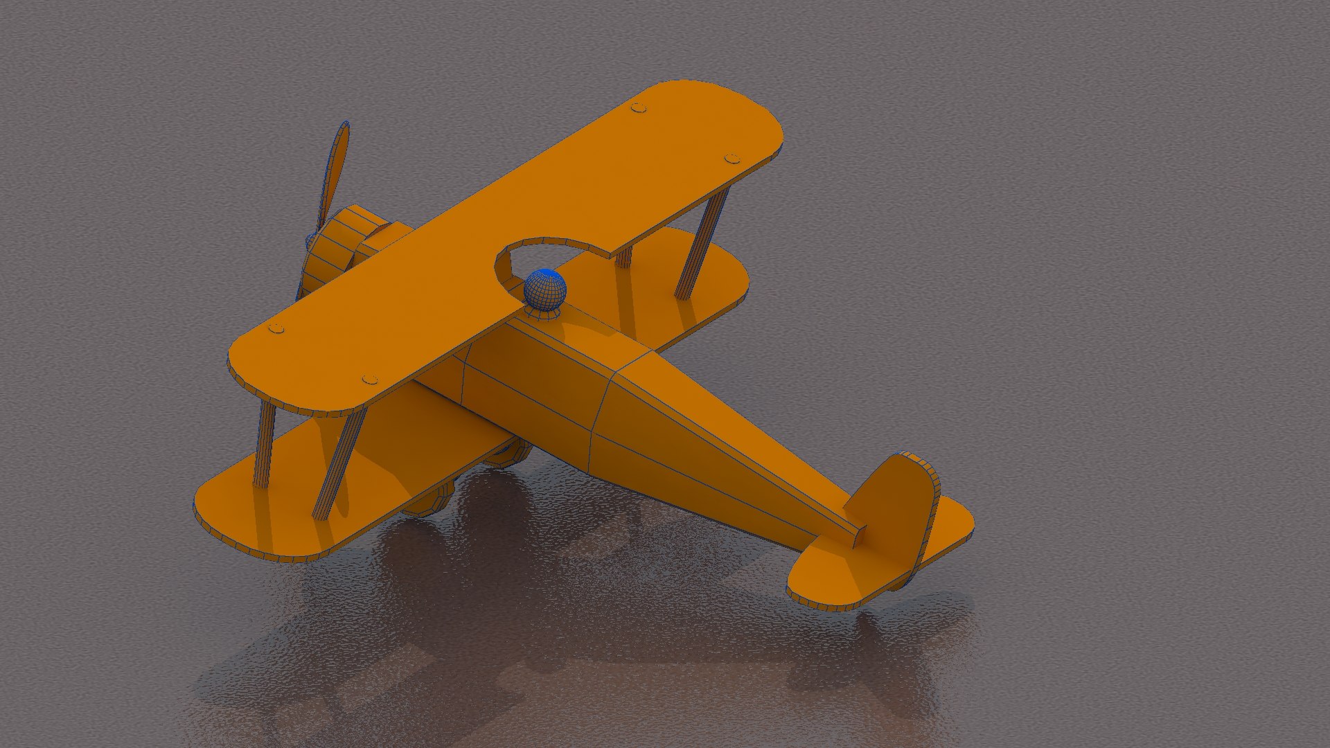 Wooden Toy Plane Max