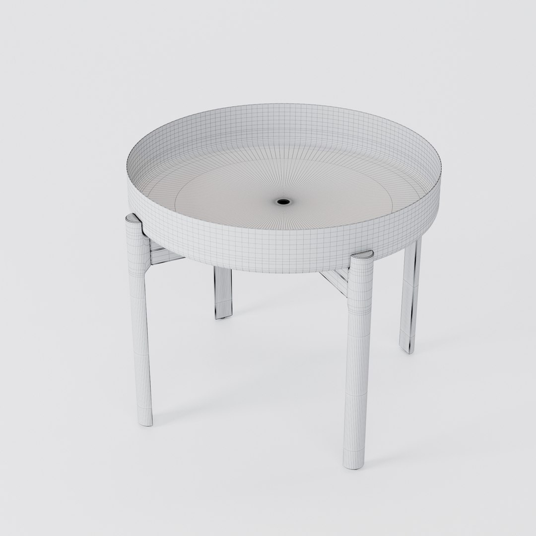 3D Ypperlig Ikea Coffee Table Model - TurboSquid 1269825