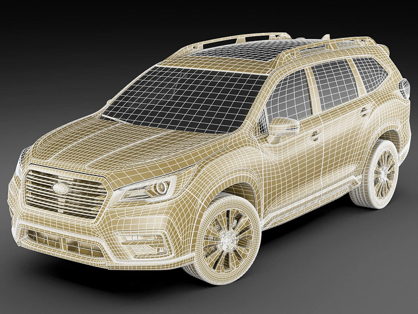 3D Subaru Ascent 2019 Model - TurboSquid 1274360