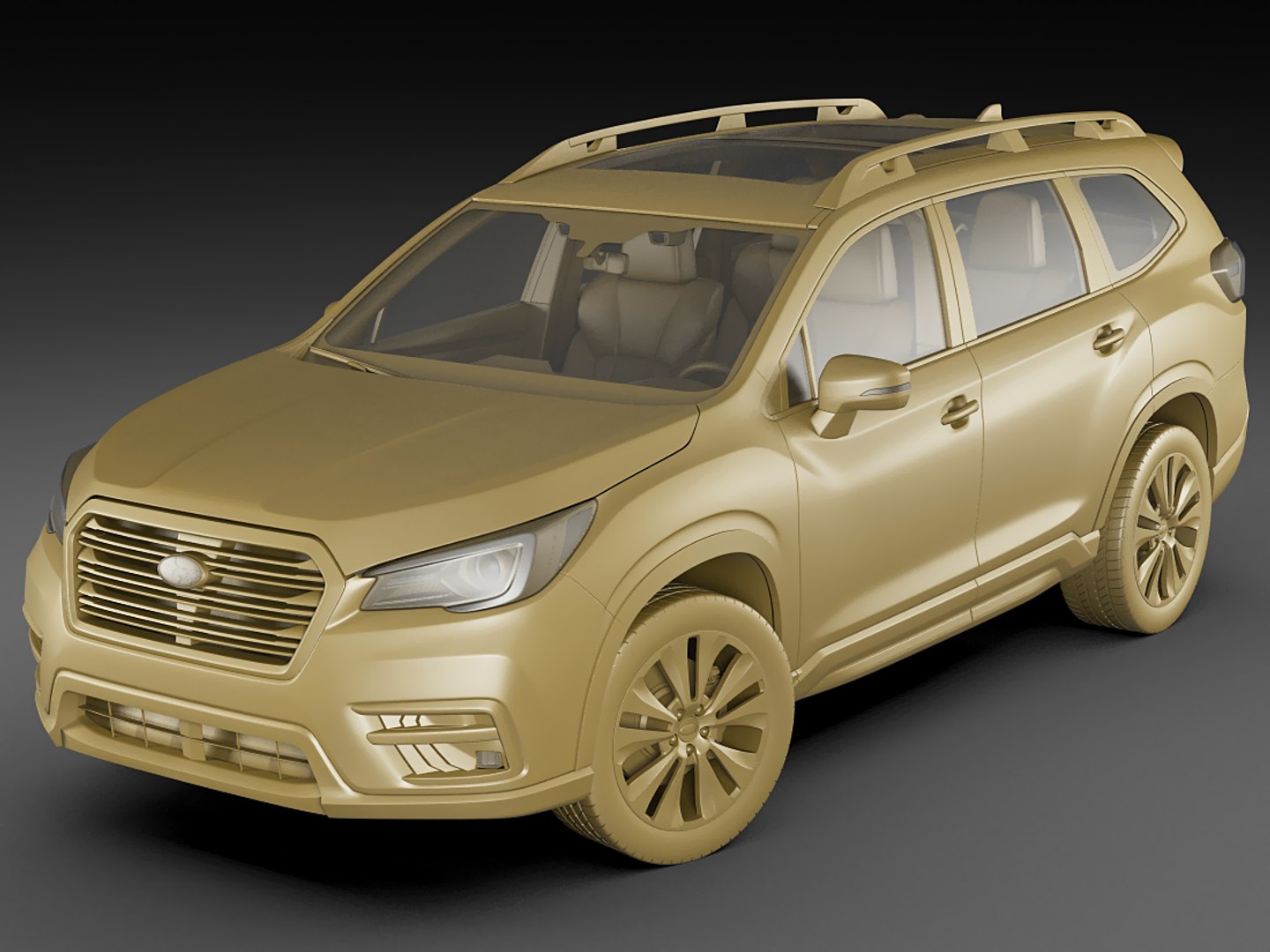 3D Subaru Ascent 2019 Model - TurboSquid 1274360