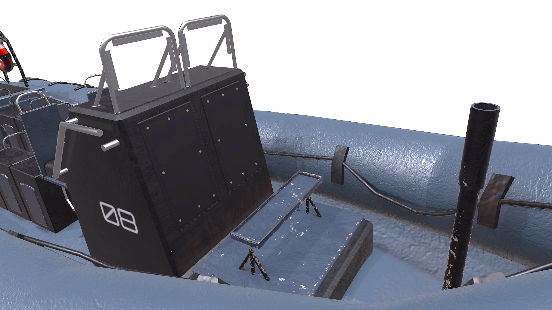3D Inflatable Patrol Boat PBR - TurboSquid 1785976