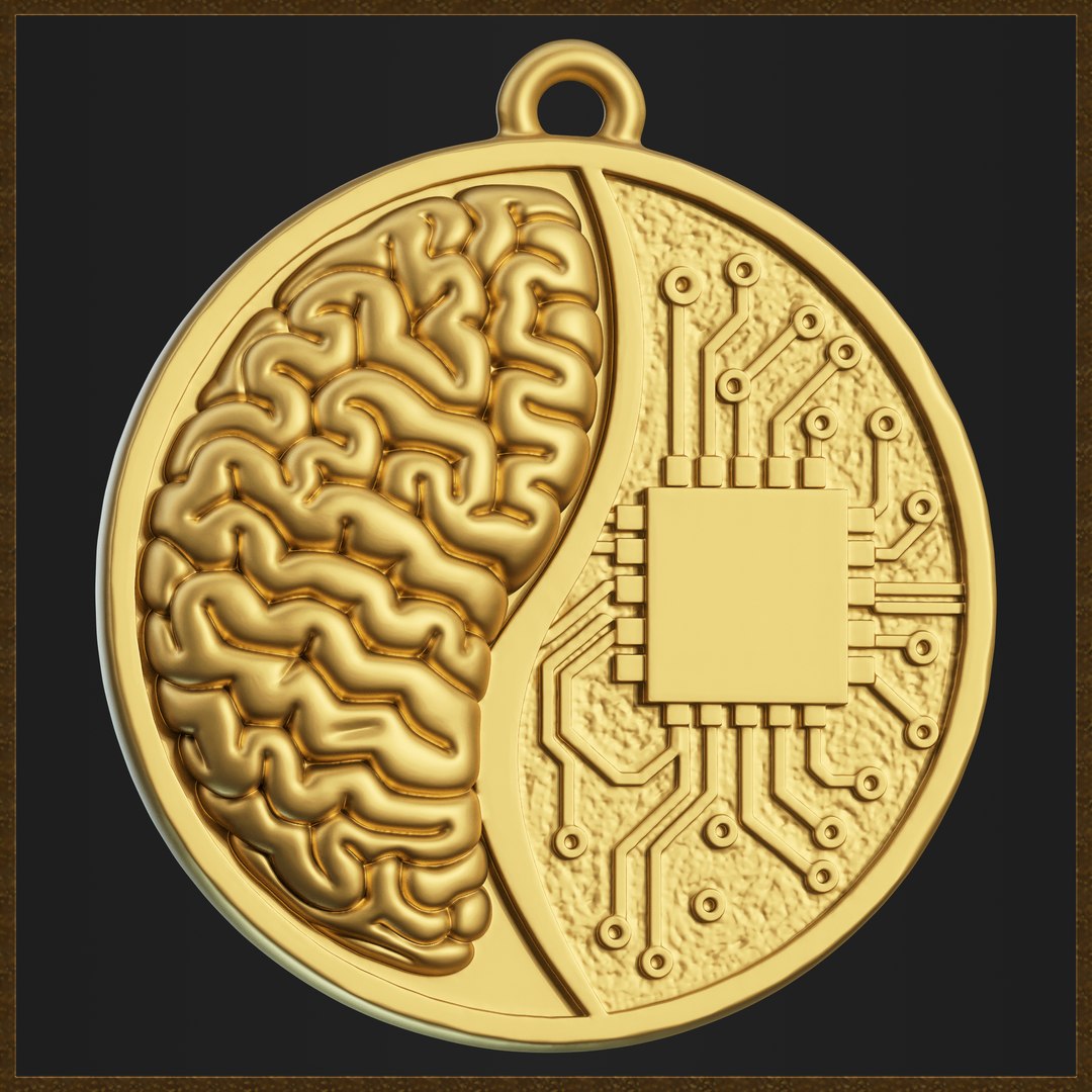 Stylized Brain Network Pendant 3D - TurboSquid 2427213