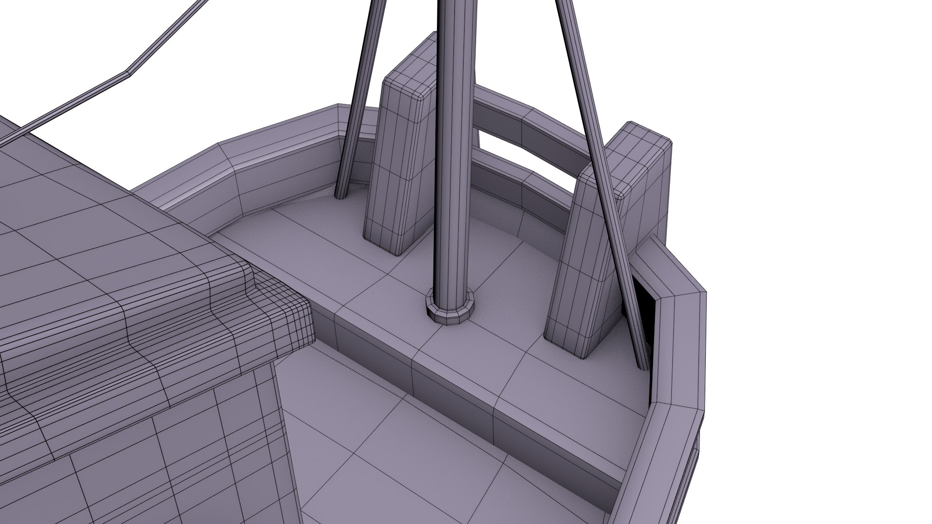 3D Cartoon Boat Model - TurboSquid 2132967