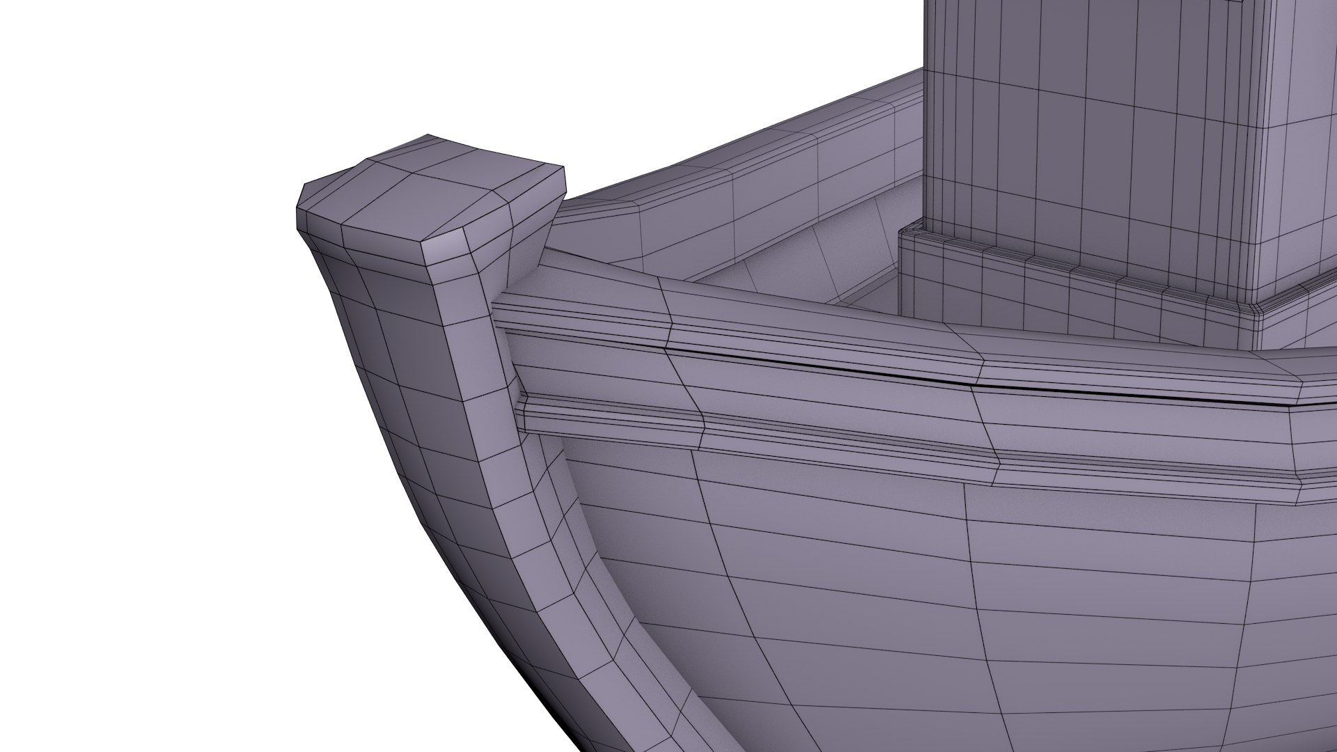3D Cartoon Boat model - TurboSquid 2132967