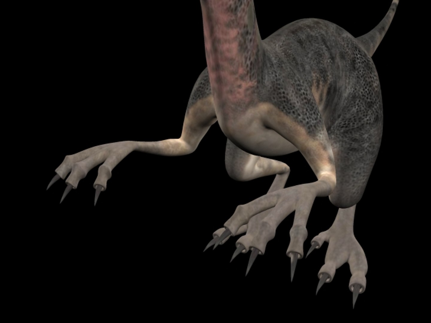 Maya Realistic Dinosaur