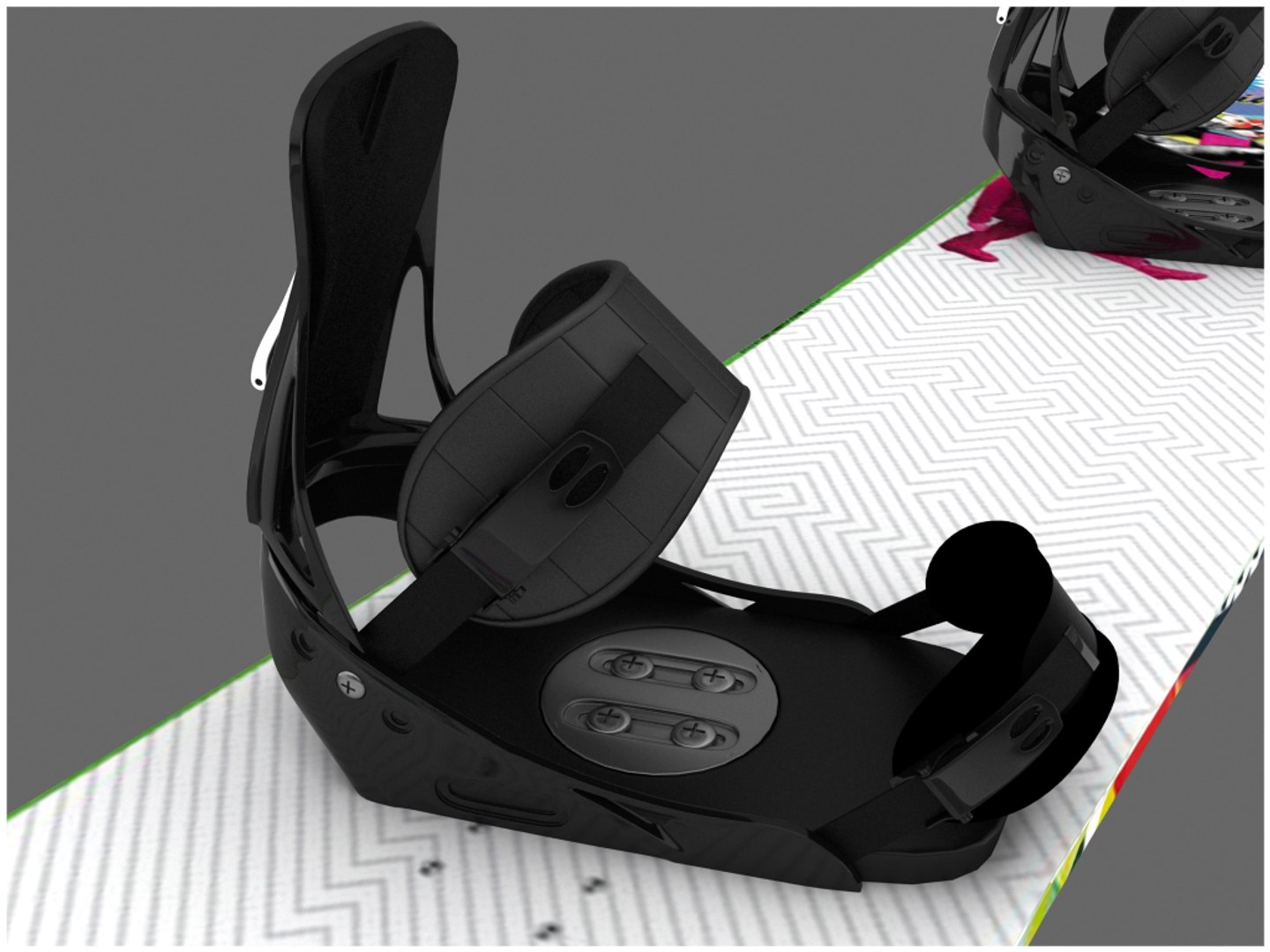 snow board snowboard 3d model