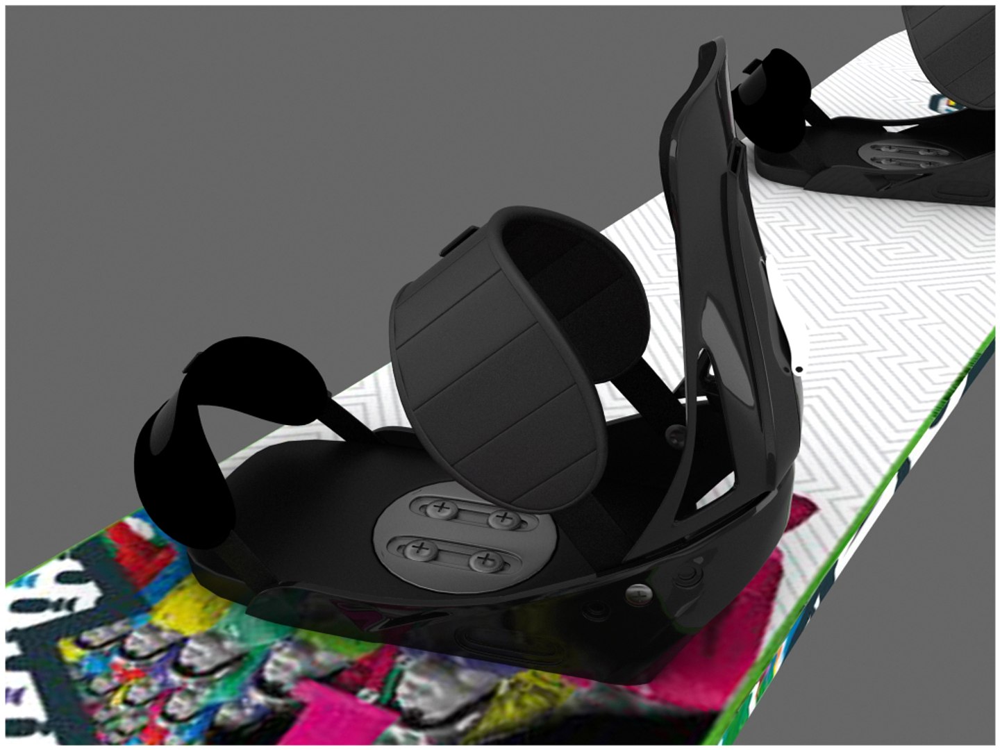 snow board snowboard 3d model