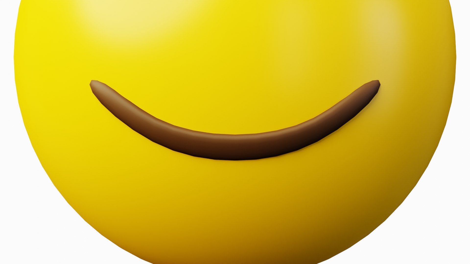 Smile Angelic Halo yellow ball Emoji or Smiley 3D - TurboSquid 2112511