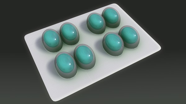 tablet pharmacy 3d obj