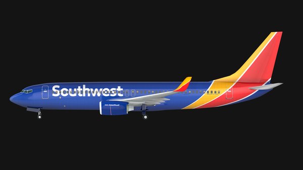3D Boeing 737-800 Southwest Airlines - TurboSquid 2022676