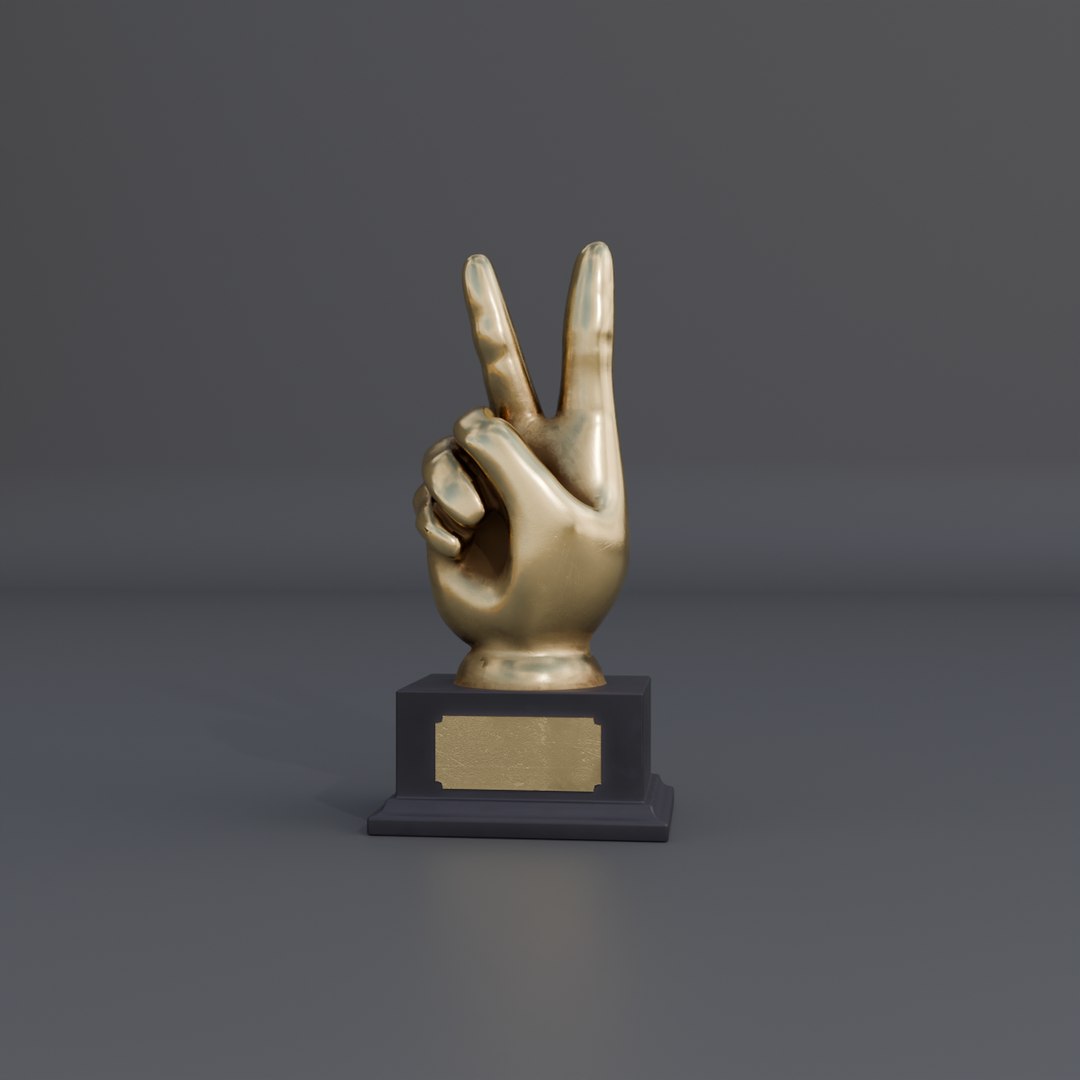 Victory Trophy 3D Model - TurboSquid 2334917