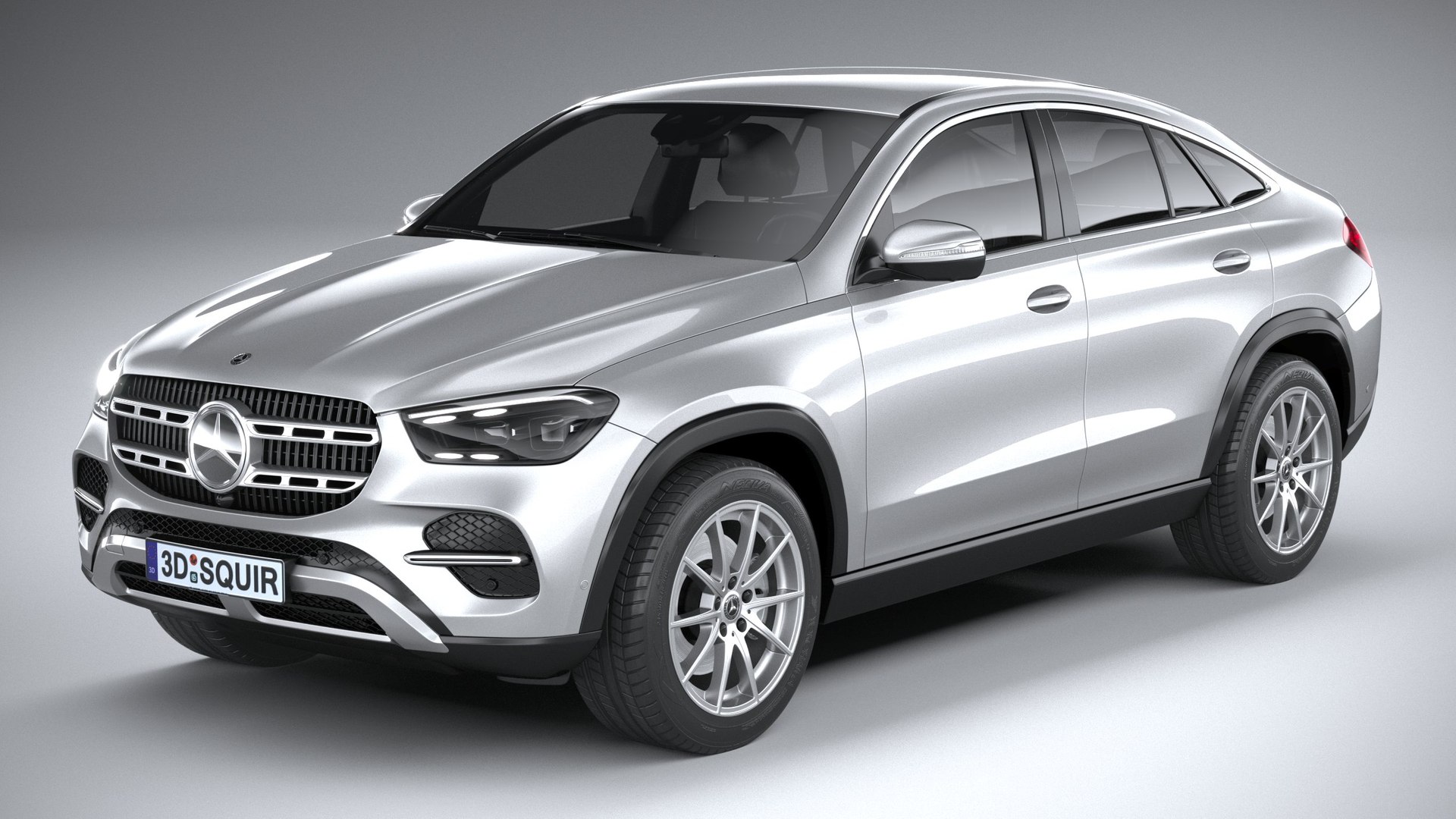 Mercedes-Benz GLE Coupe Basic 2024 3D - TurboSquid 2038950
