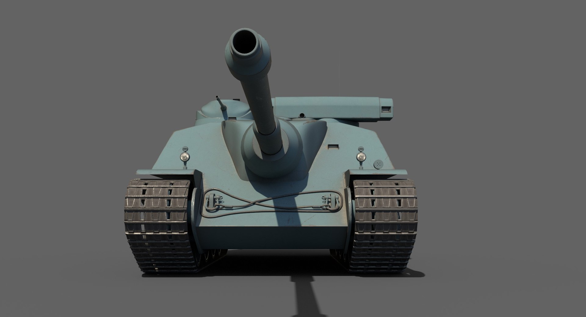 3D franch heavy tank amx - TurboSquid 1331842
